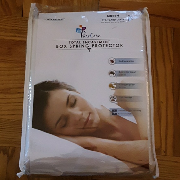 PURE CARE | Bedding | Pure Care Total Encasement Box Spring | Poshmark